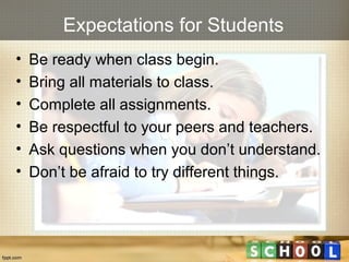 First day of school powerpoint | PPT