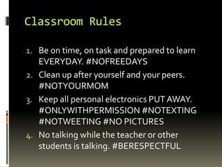 First day of school powerpoint | PPT