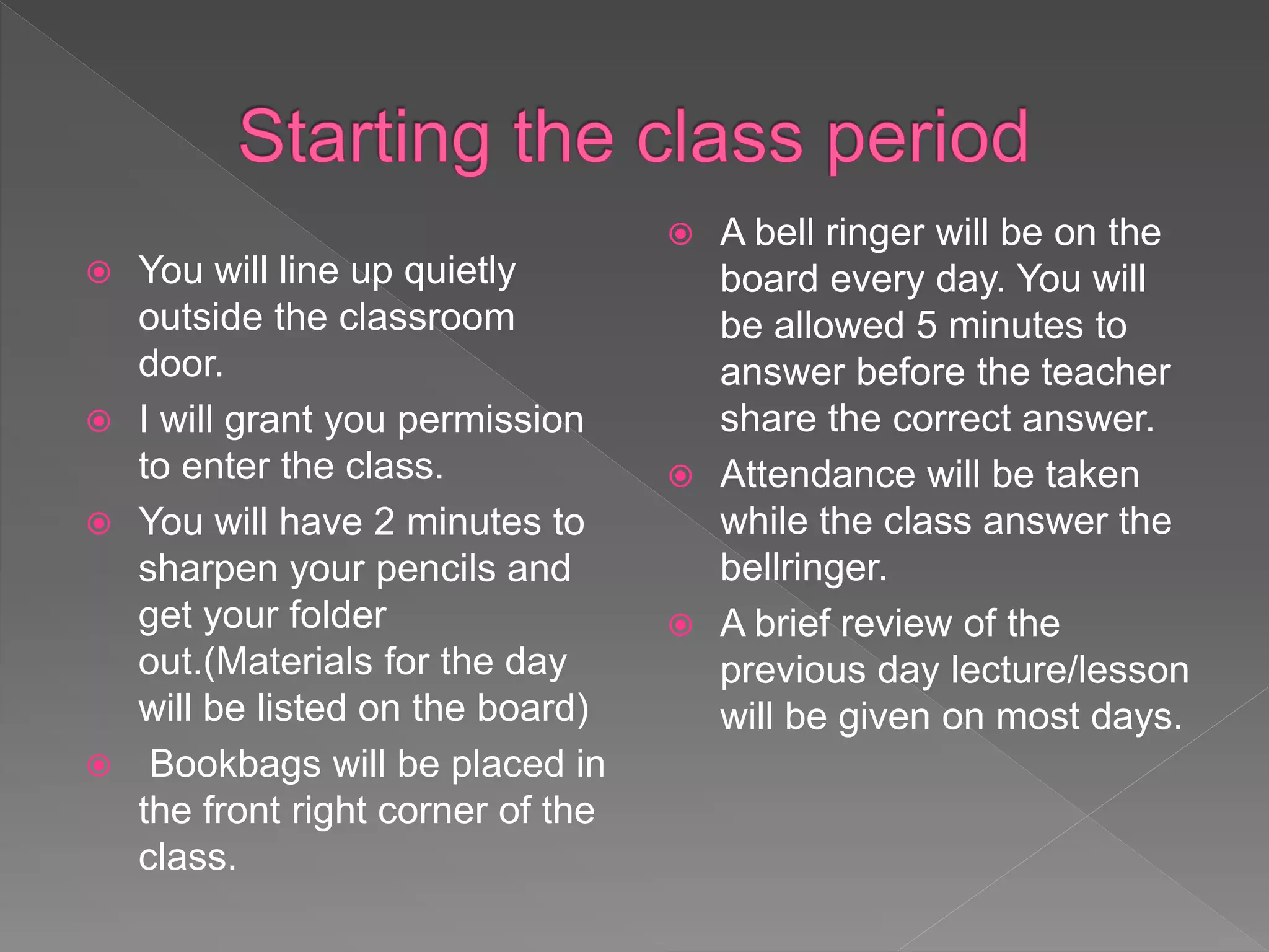 First day of school powerpoint | PPTX