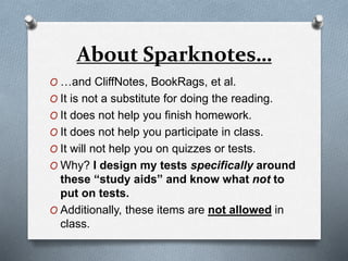 11th Grade English - First Day of School Powerpoint | PPTX