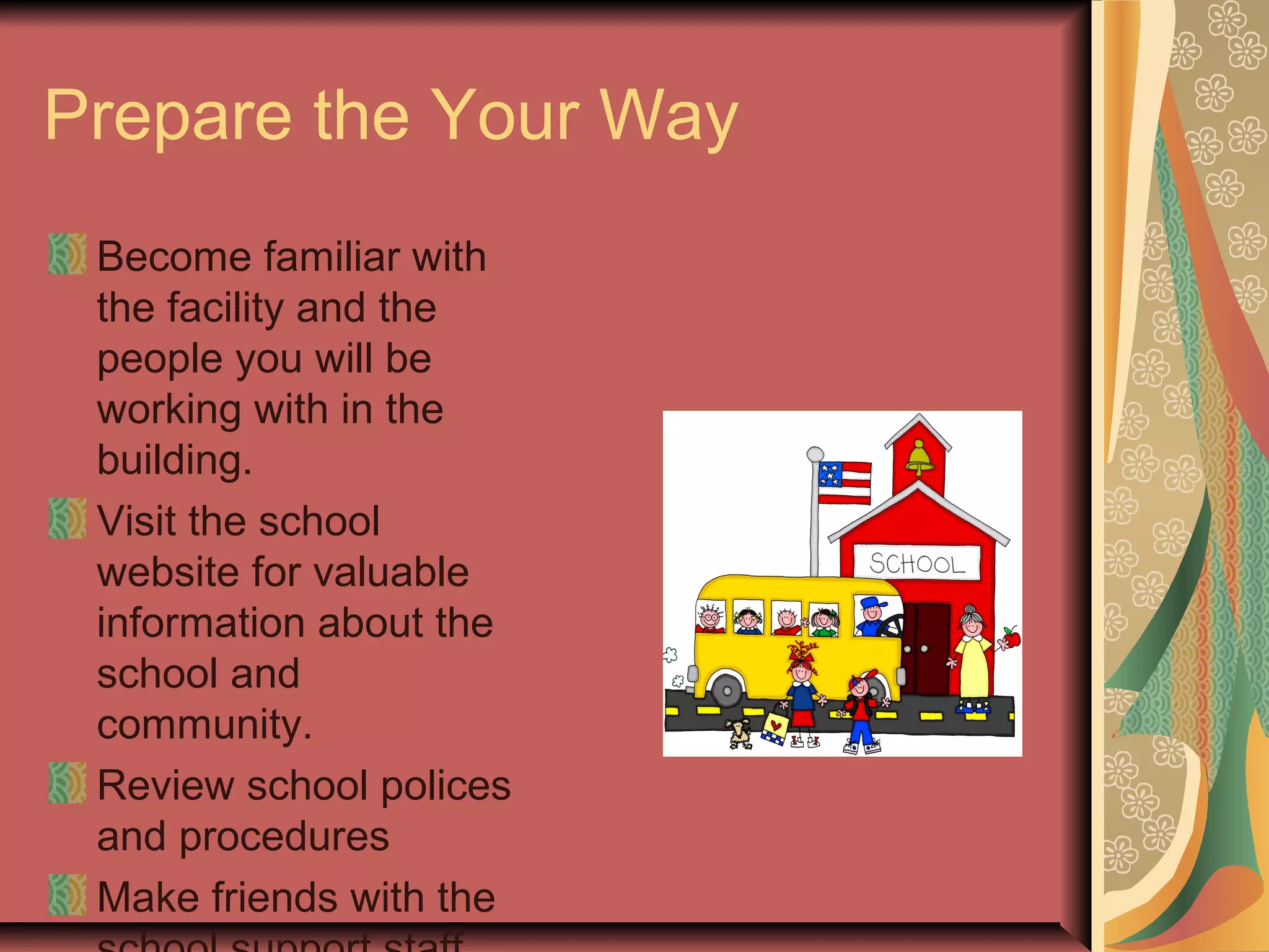 First day of School Powerpoint | PPT