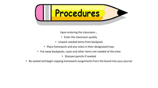 First day of school presentation | PPTX