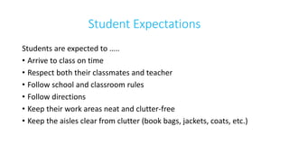 First day of school presentation | PPTX