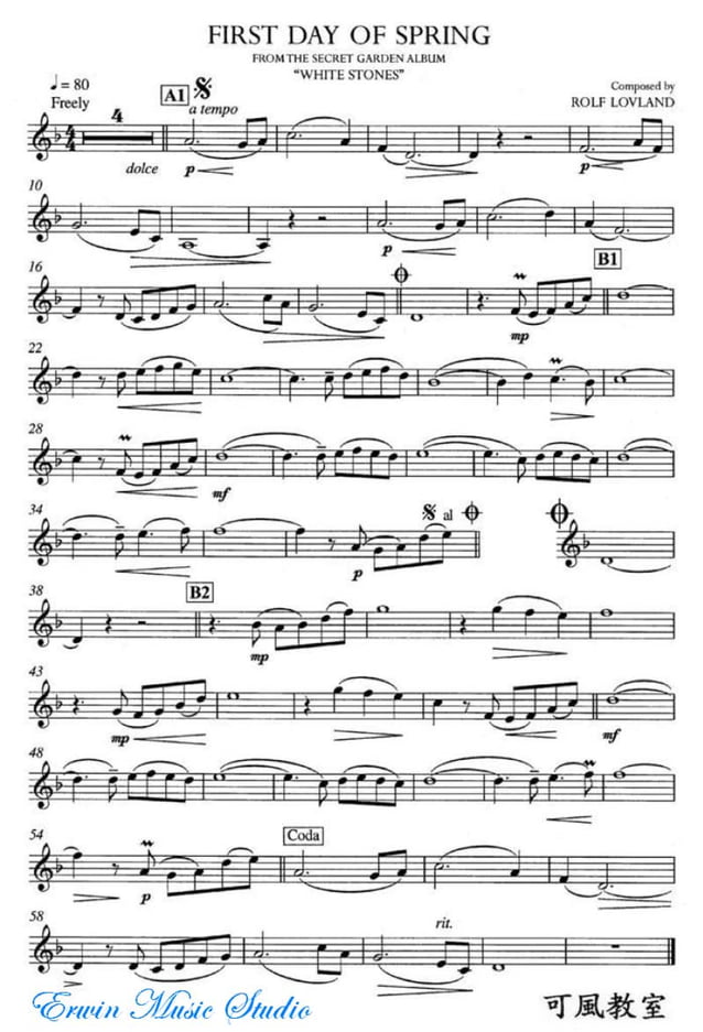 First day of spring violin | PDF | Musical Instruments | Hobbies ...