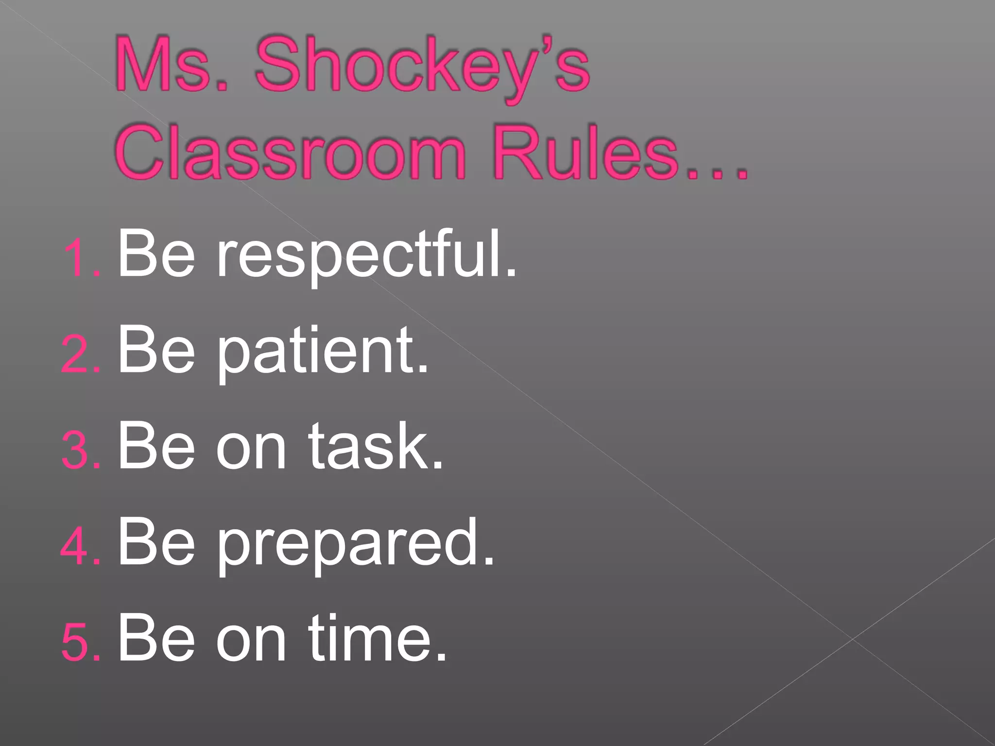 First Day of School PowerPoint | PPT