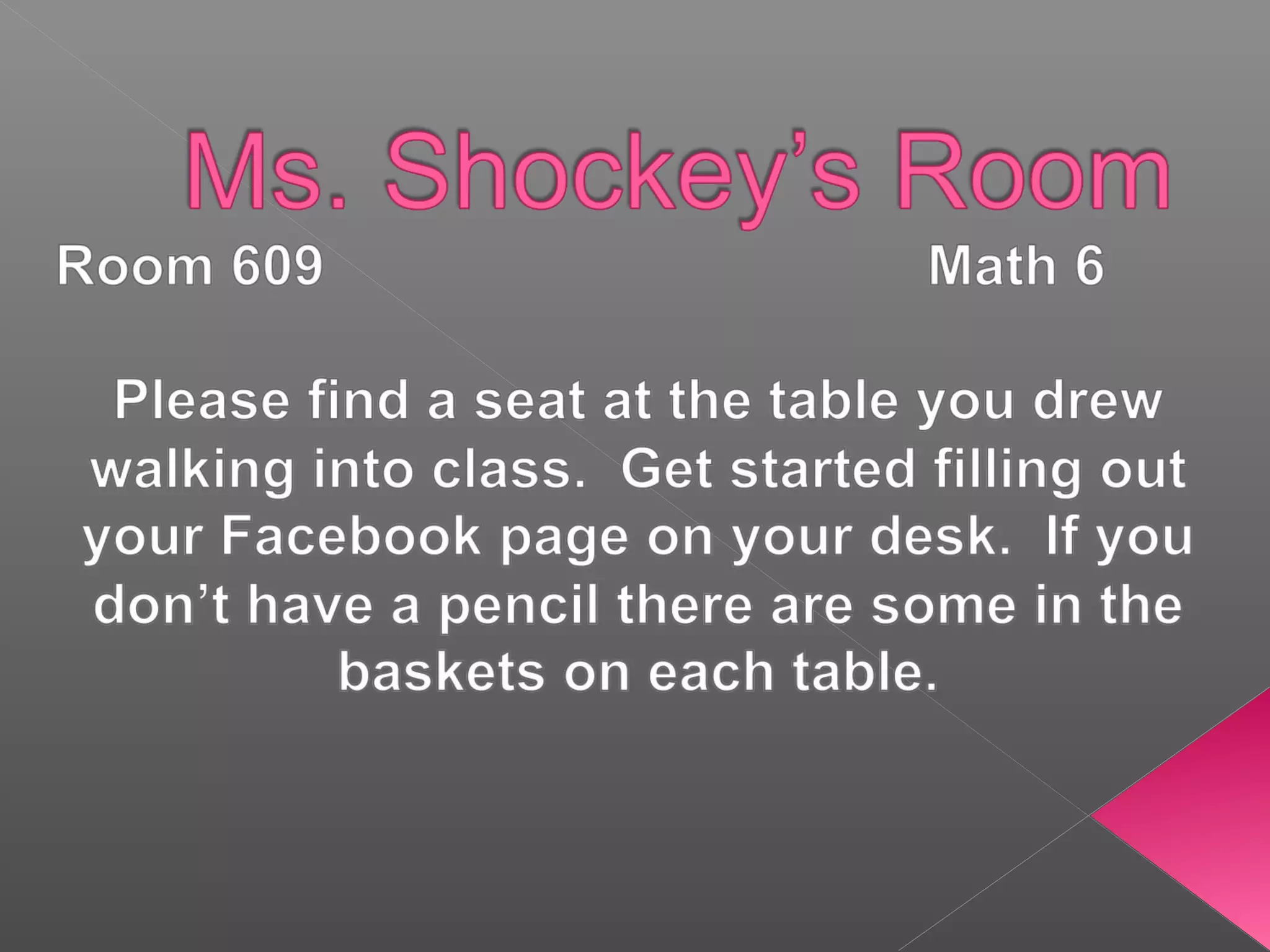 First Day of School PowerPoint | PPT