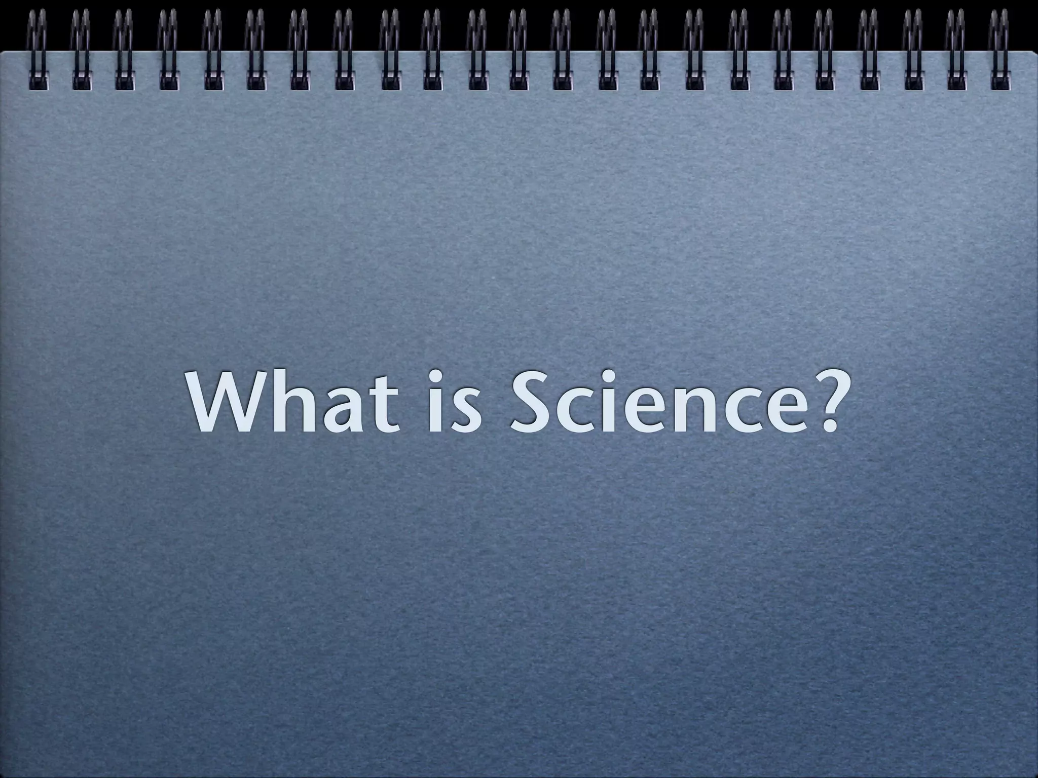 First Day Science Presentation | PPT