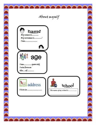 First day's activities | PDF