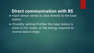 LEACH Cluster-based Routing Protocol for Wireless Sensor Networks | PPTX | Internet of Things ...