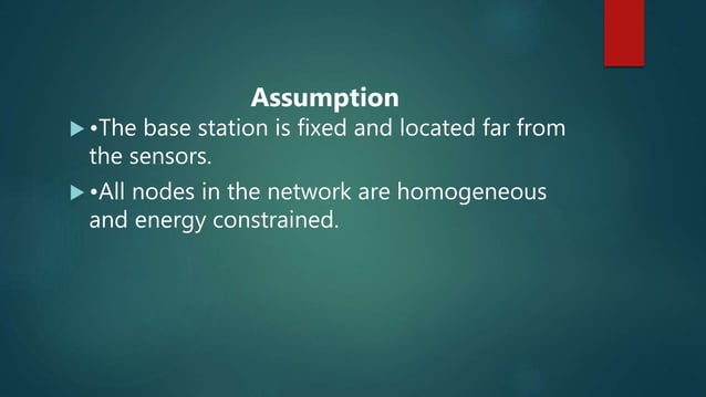 LEACH Cluster-based Routing Protocol for Wireless Sensor Networks | PPT