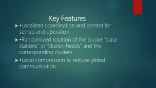 LEACH Cluster-based Routing Protocol for Wireless Sensor Networks | PPT