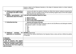 first demonstration lesson plan on physics.docx | Chemistry | Science
