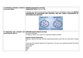 first demonstration lesson plan on physics.docx | Chemistry | Science