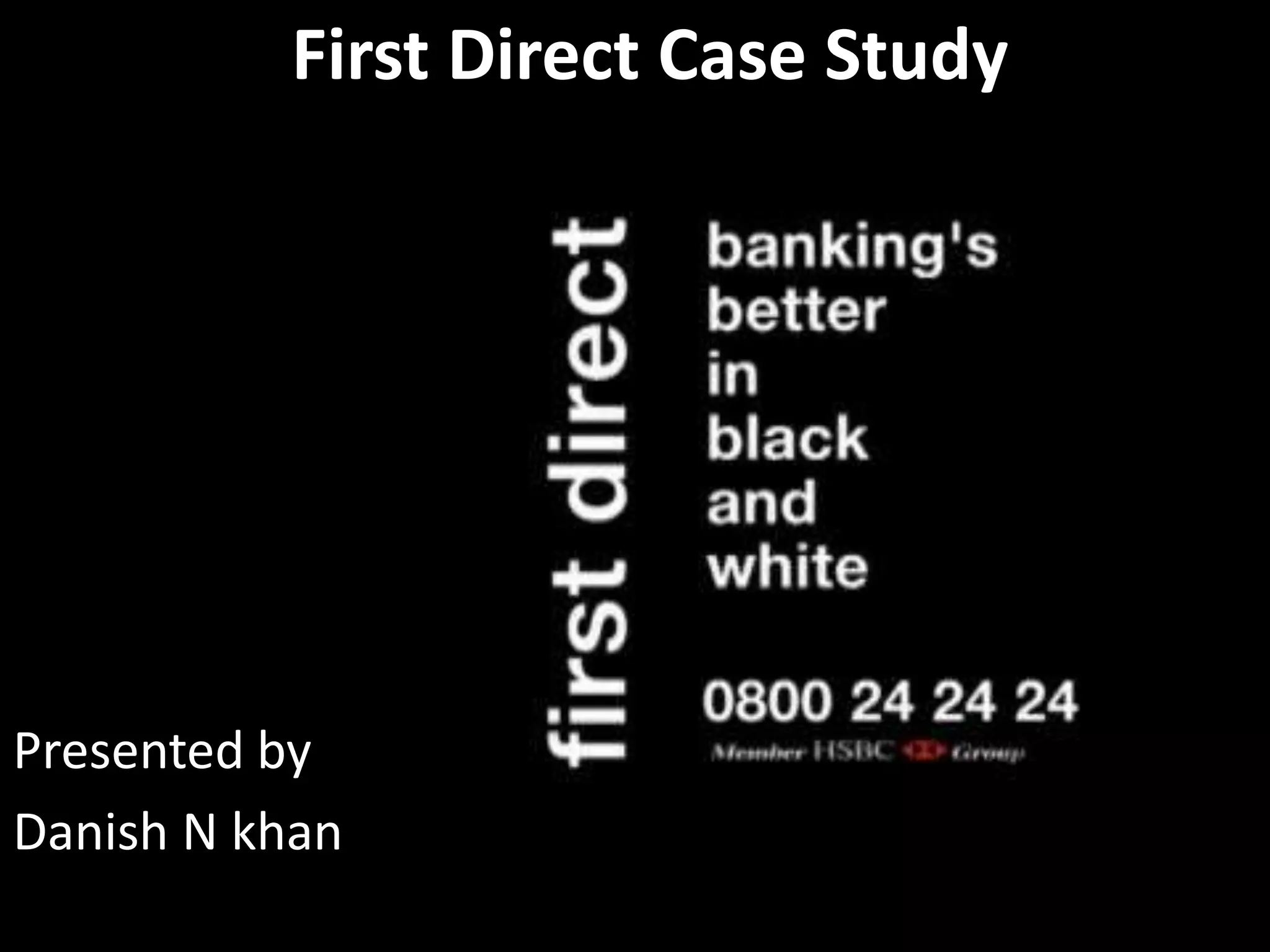 First direct bank | PPT