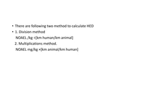 First dose size in humans and non linear pharmacokinetics.pptx