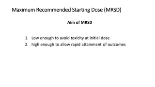 First dose size in humans and non linear pharmacokinetics.pptx