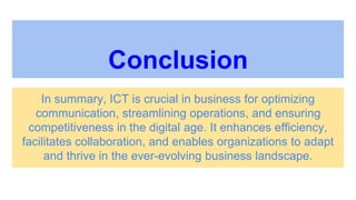 First draft-The Crucial Role of ICT in Business”.pptx