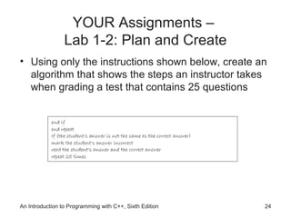 First draft programming c++ | PPT