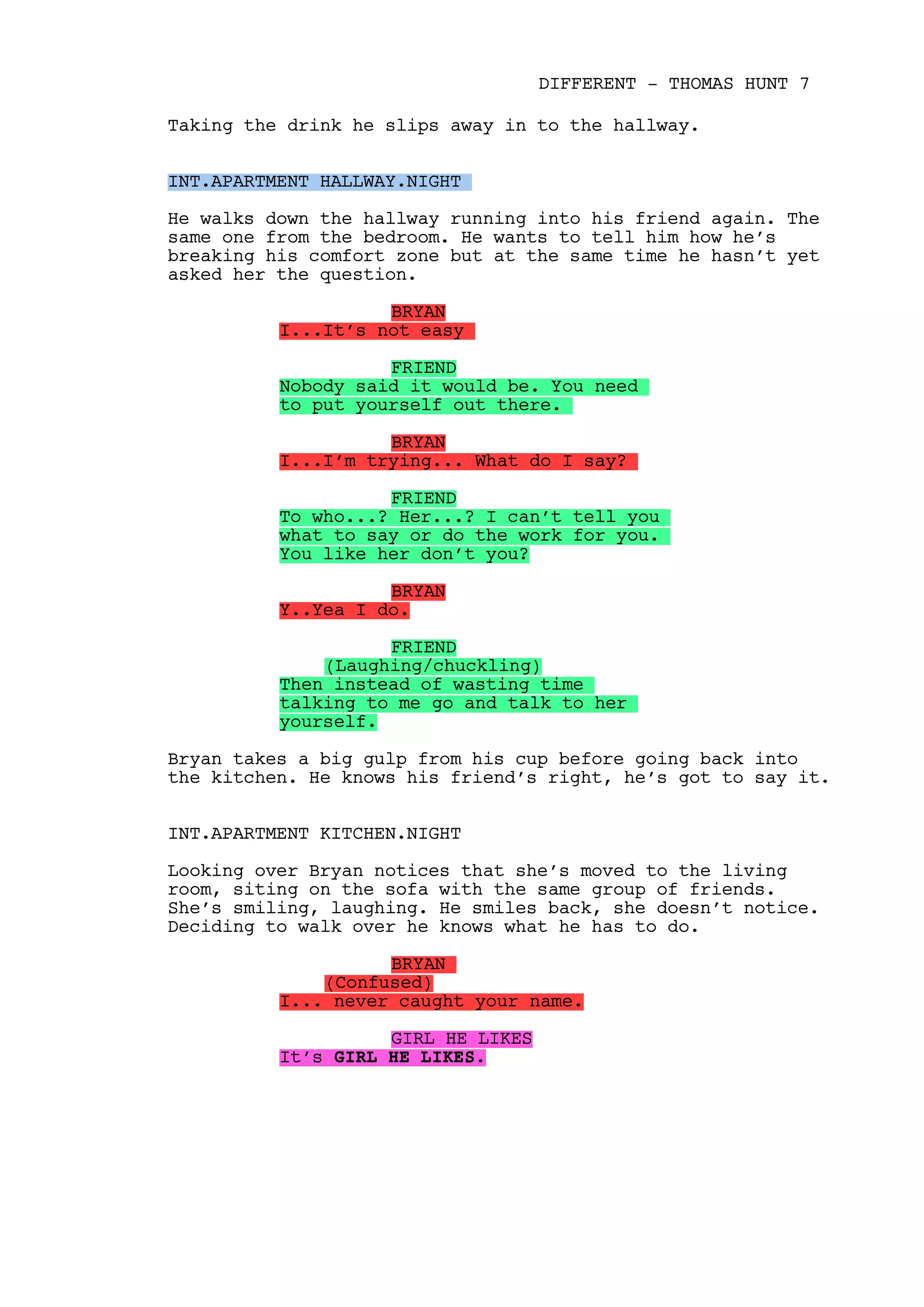 Different - First Draft | PDF