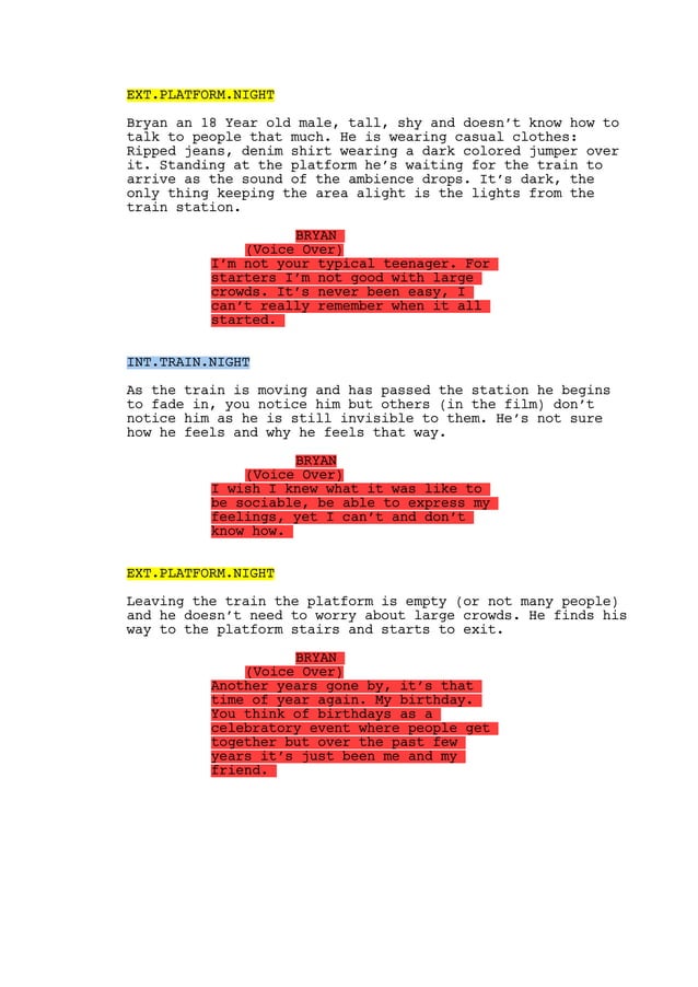 Different - First Draft | PDF