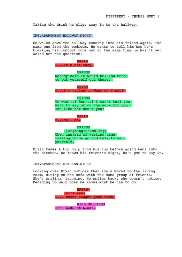 Different - First Draft | PDF