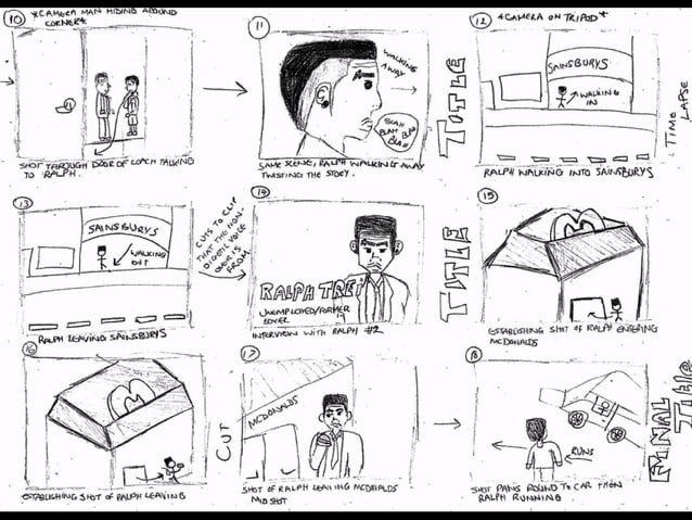 First draft storyboard | PPT