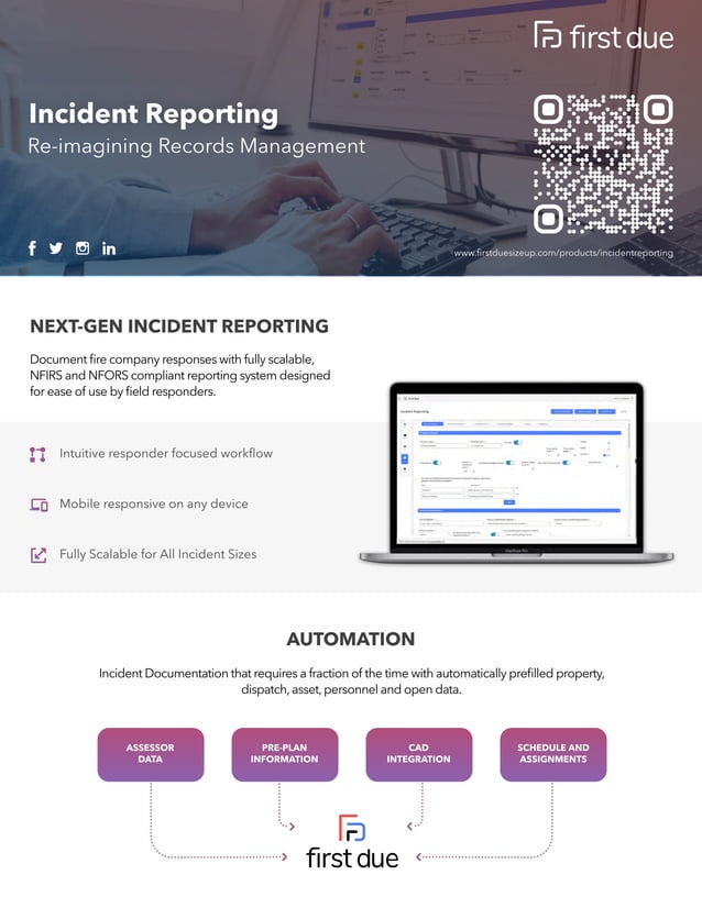 First Due - Incident Reporting | PDF