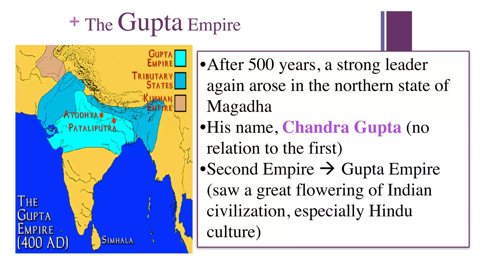 First Empires of india & Rrade of Indian Culture (2018) | PPT