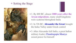 First Empires of india & Rrade of Indian Culture (2018) | PPT