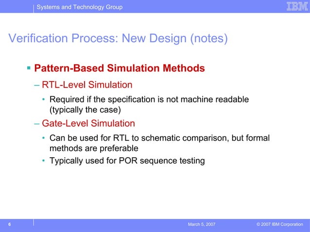 Experience with Formal Methods, Especially Sequential Equivalence Checking | PDF