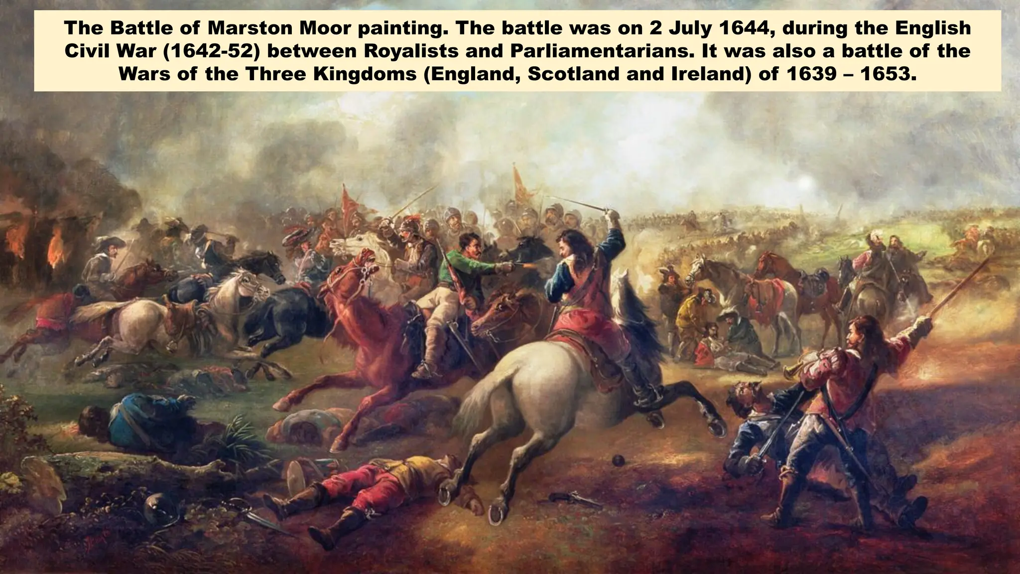 First English Civil War a history, photos and text from Wikipedia. | PPT