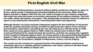 First English Civil War a history, photos and text from Wikipedia. | PPT