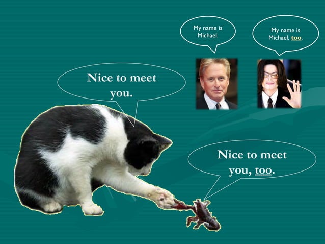 First english class | PPT