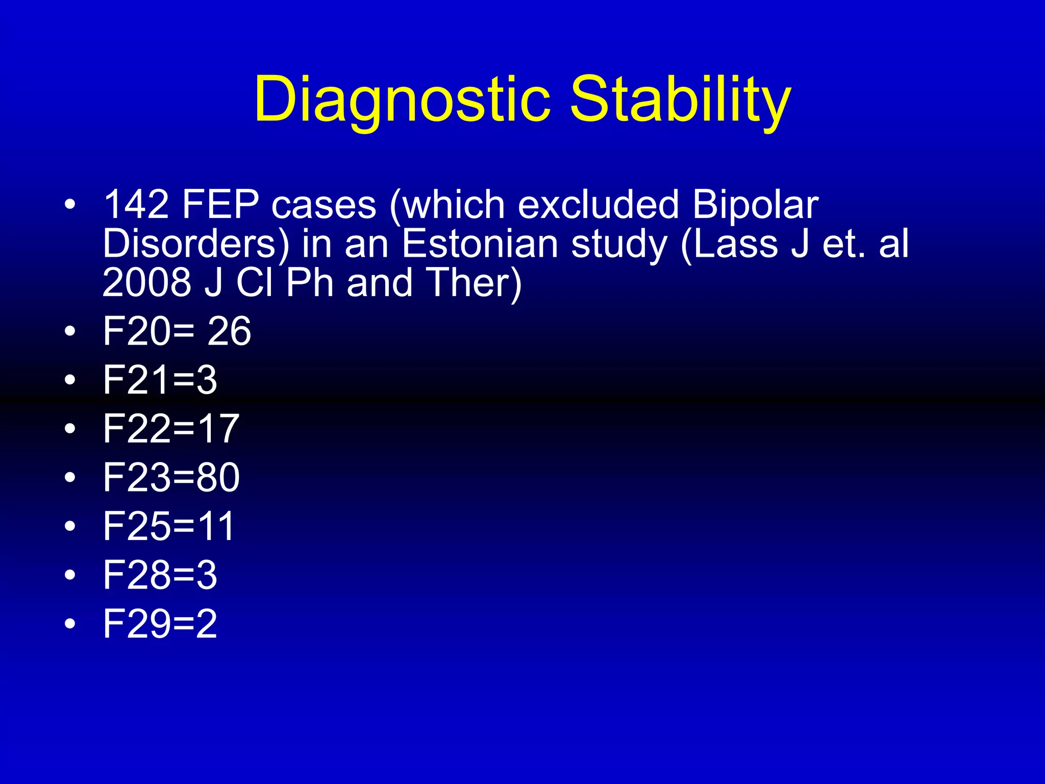 FIRST EPISODE PSYCHOSIS.ppt