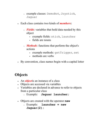 First fare 2010 java-introduction | PDF