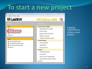 First fare 2010 lab-view overview | PPT