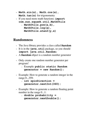 First fare 2011 frc-java-introduction | PDF | Programming Languages ...