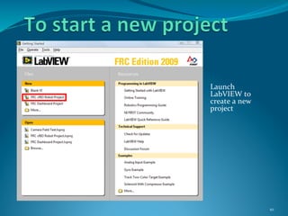First fare 2011 lab-view overview | PDF