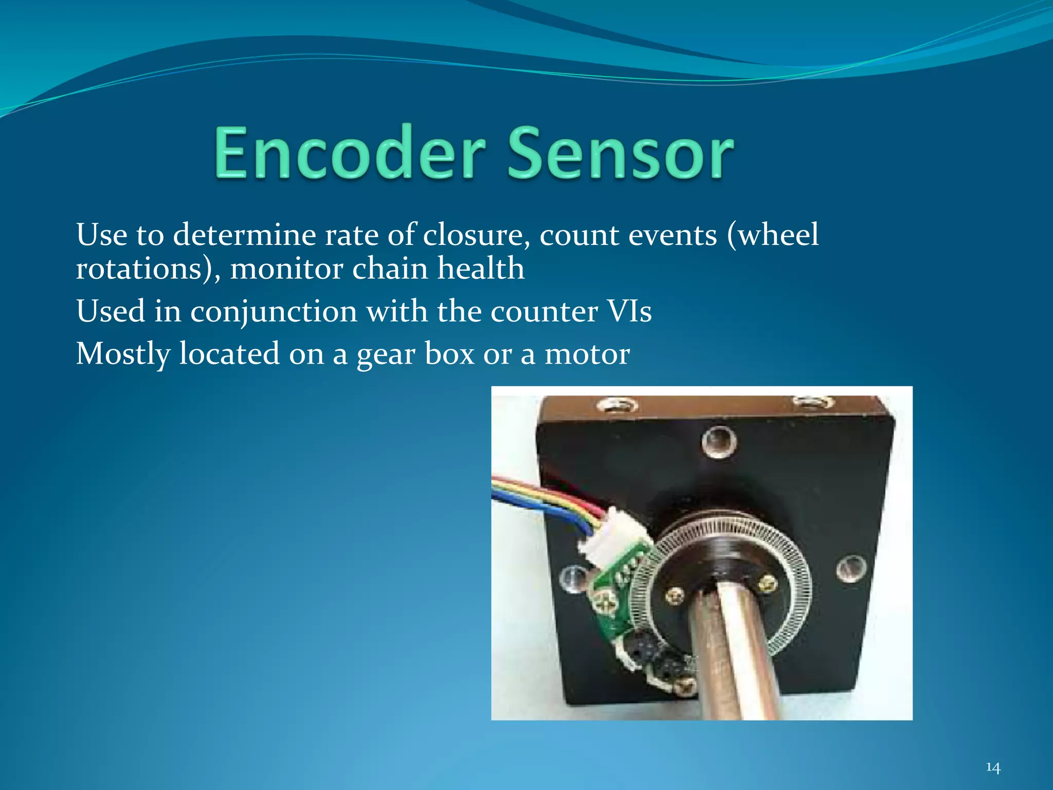 First fare 2011 sensors for frc robots