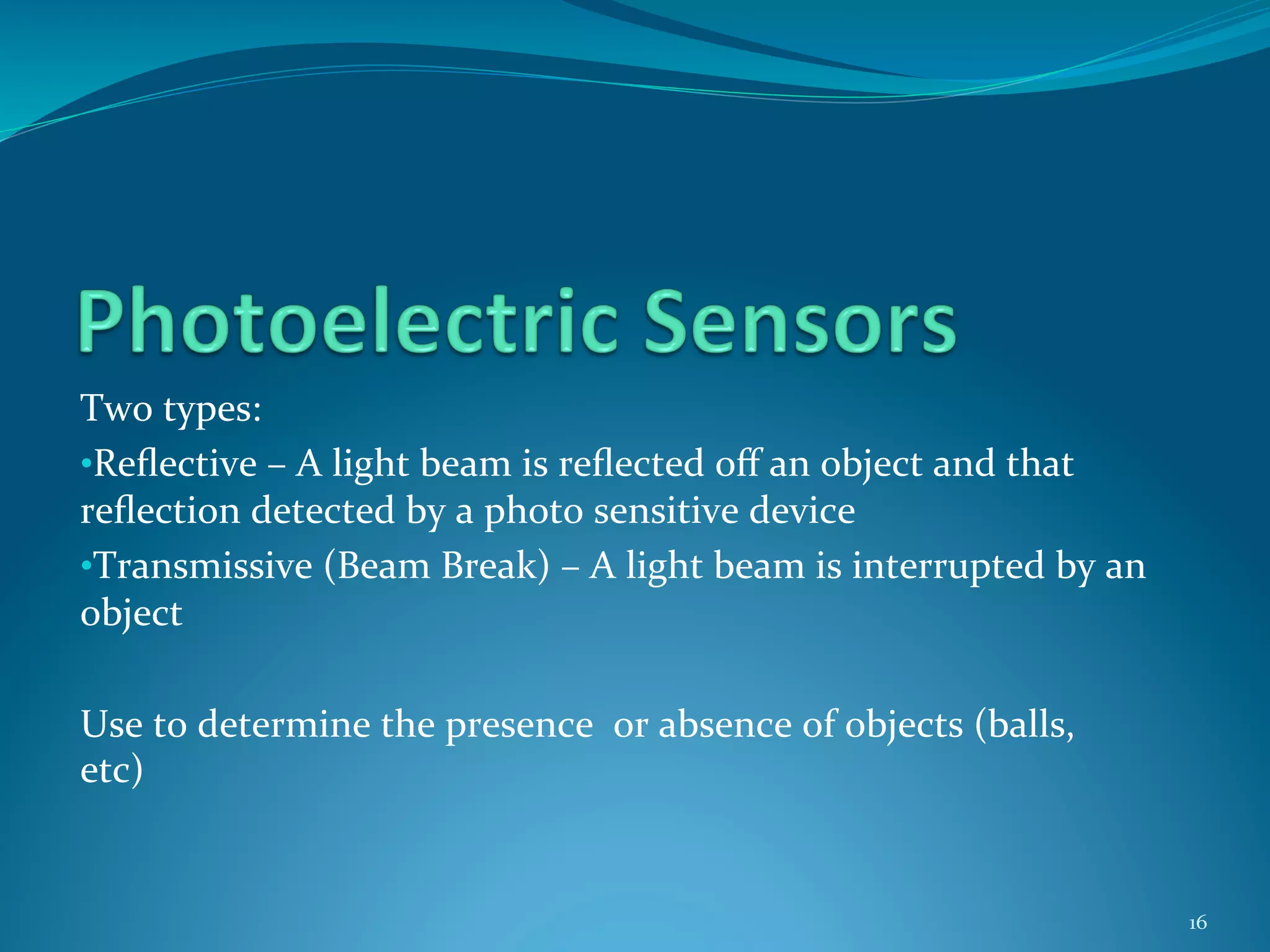First fare 2011 sensors for frc robots