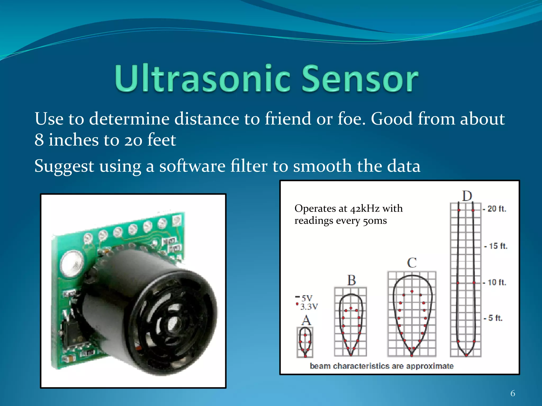 First fare 2011 sensors for frc robots