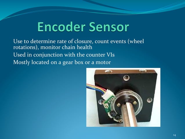 First fare 2011 sensors for frc robots