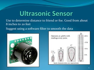 First fare 2011 sensors for frc robots | PPT