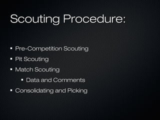 FIRSTFare 2012 competitive analysis presentation | PPT