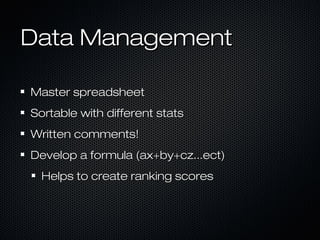 FIRSTFare 2012 competitive analysis presentation | PPT