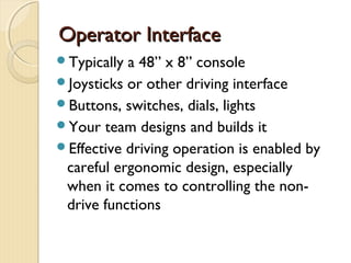 FIRSTFare 2012 Overview of Electronics | PPT