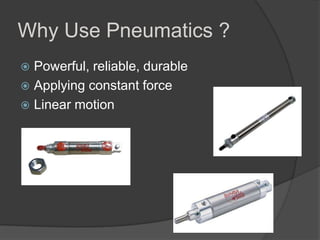 FIRSTFare 2012 Pneumatics for Beginners | PPTX