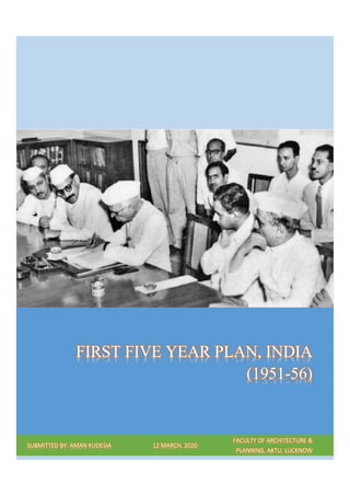 First Five Year Plan India, 1951-56 | PDF