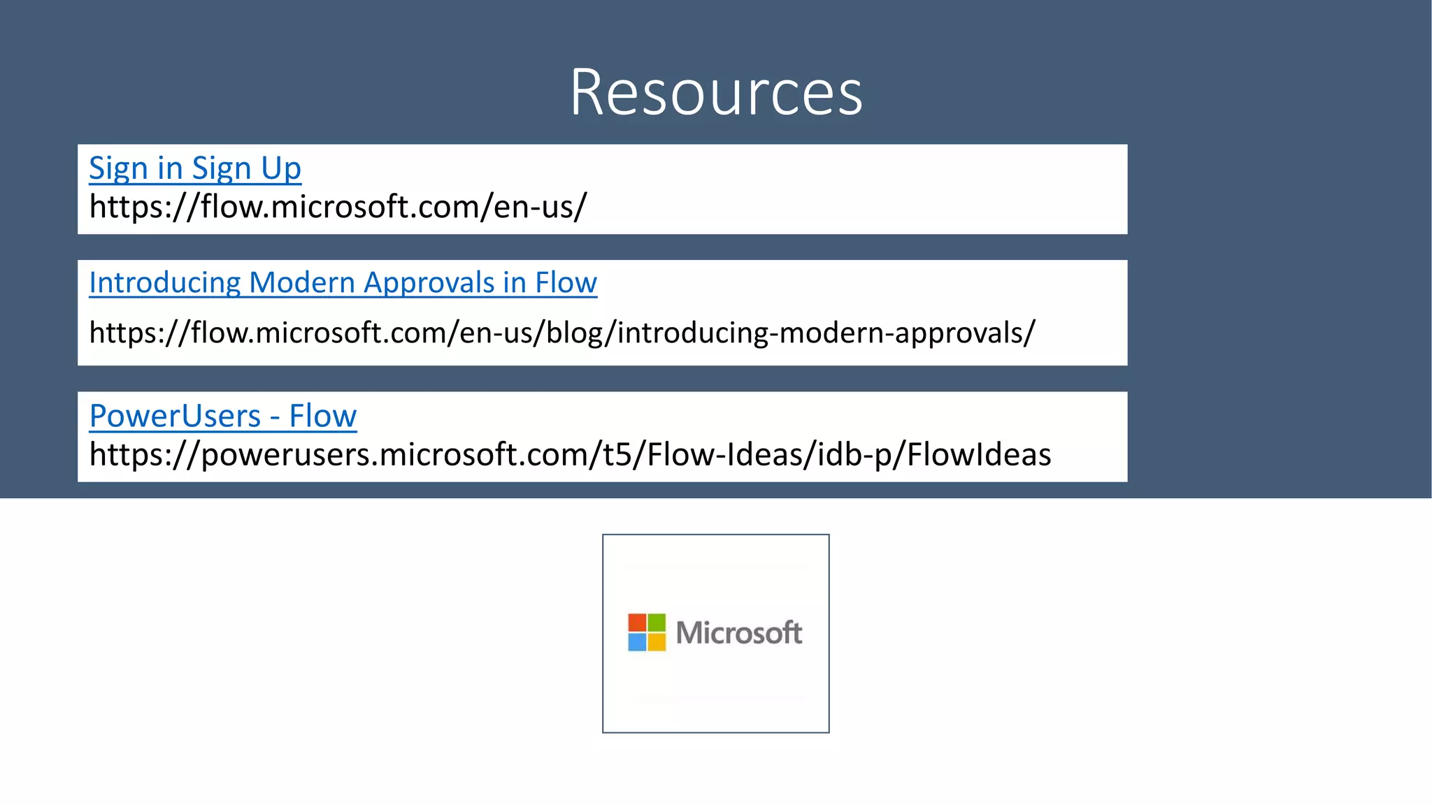 First Approval Flow - Microsoft Flow | PPT