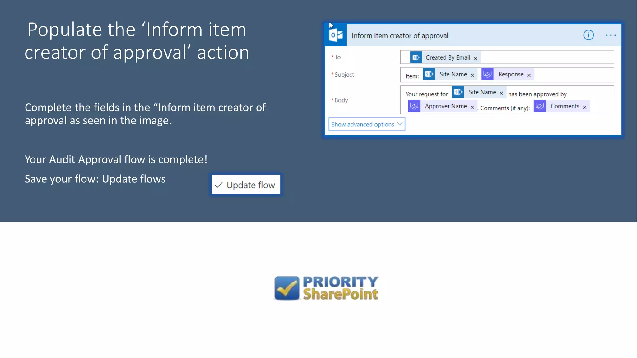 First Approval Flow - Microsoft Flow | PPT
